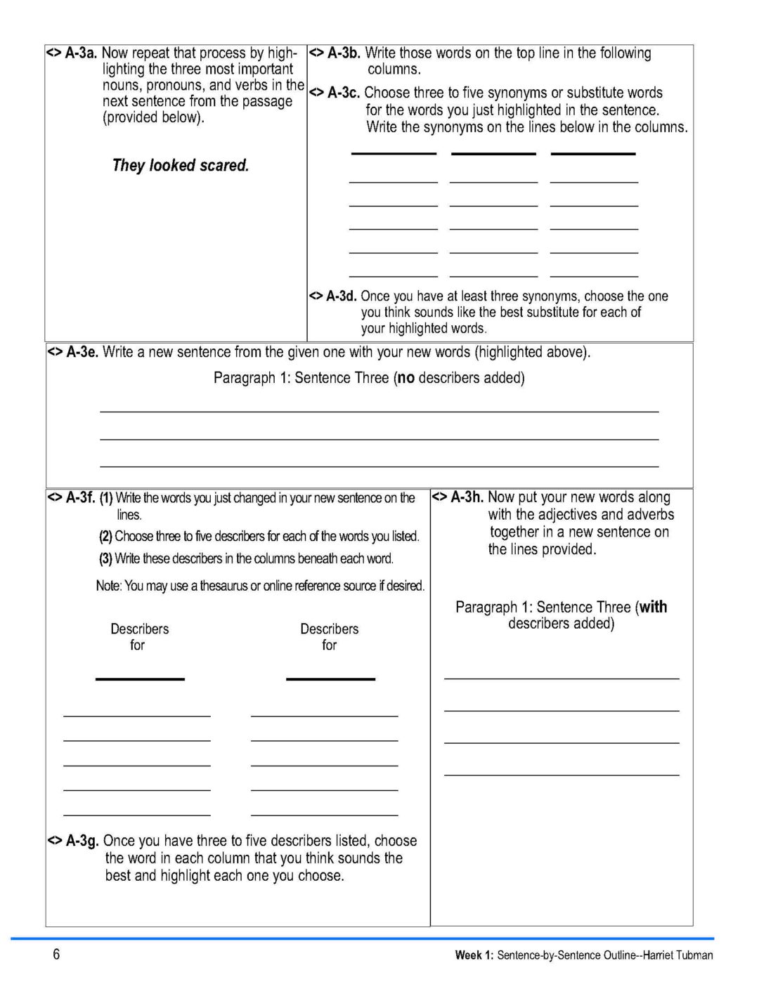 Writing Boxes Video Lesson (Downloadable Lesson Pages Included ...