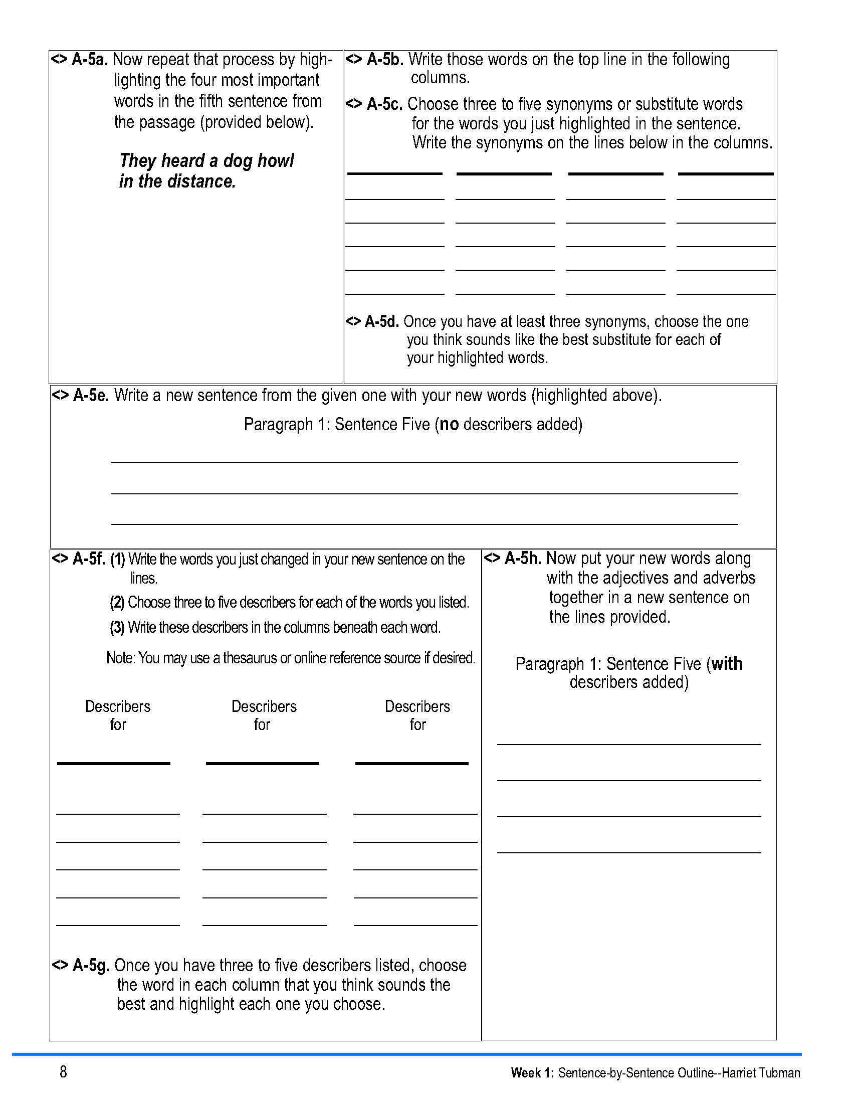 Writing Boxes Video Lesson (Downloadable Lesson Pages Included ...