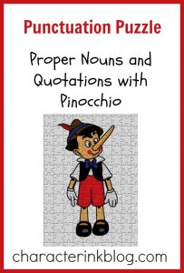 Punctuation Puzzle: Proper Nouns and Quotations with Pinocchio ...